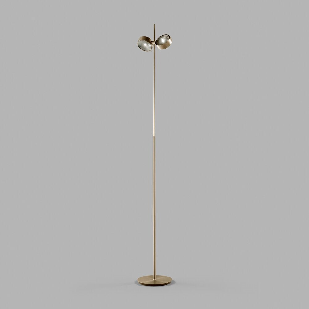 ORBIT FLOOR i Messing fra Light-Point